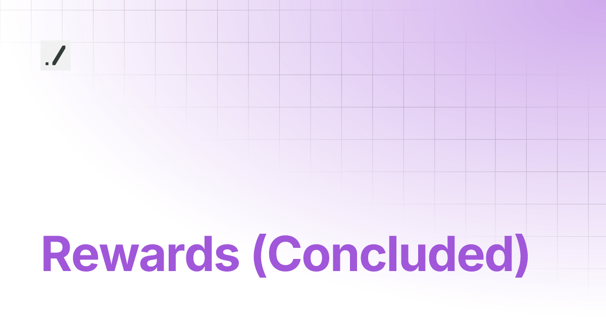 Rewards (Concluded) | Gradient